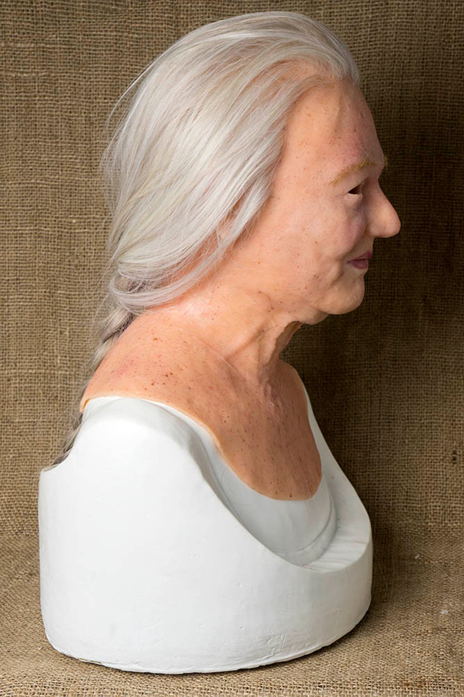 Grandmother Silicone Mask: Terrifically Realistic Halloween Costume ...
