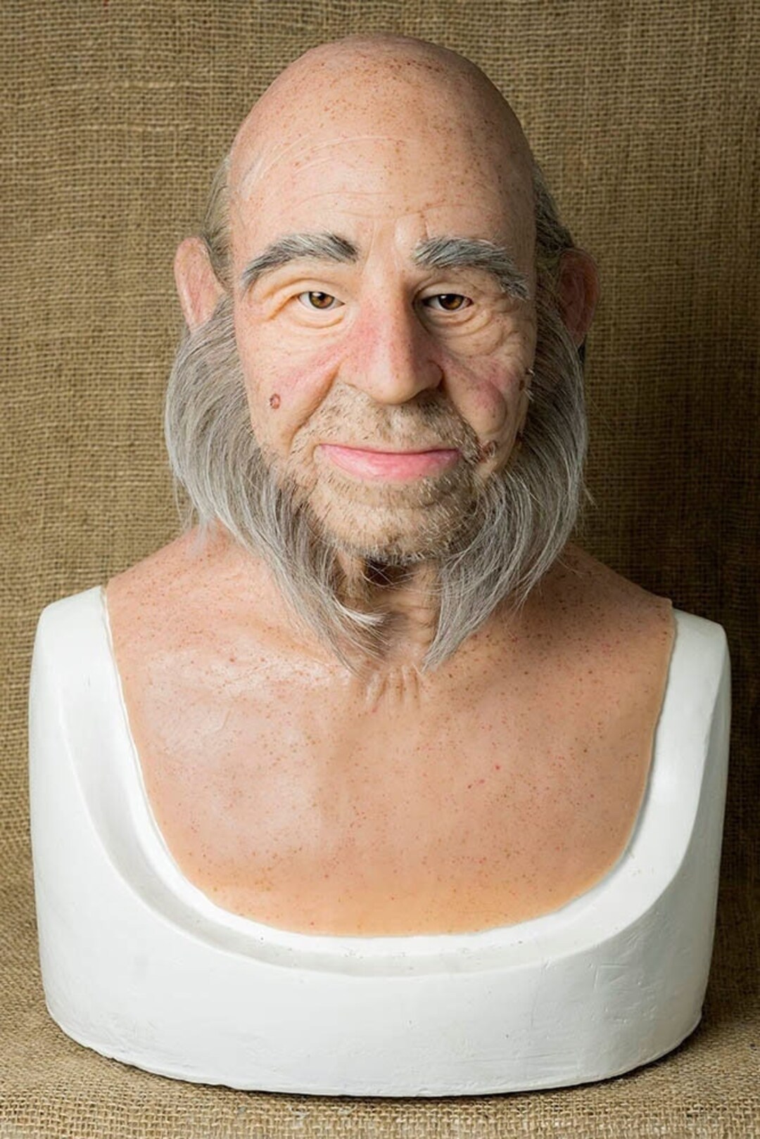 Halloween Silicone Mask: "linus" Handmade Human Mask - Etsy