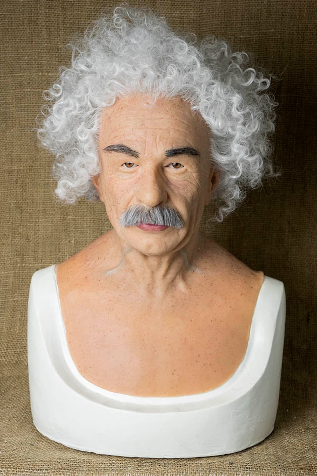 Halloween Silicone Mask: "albert Einstein" Realistic Human Mask - Etsy