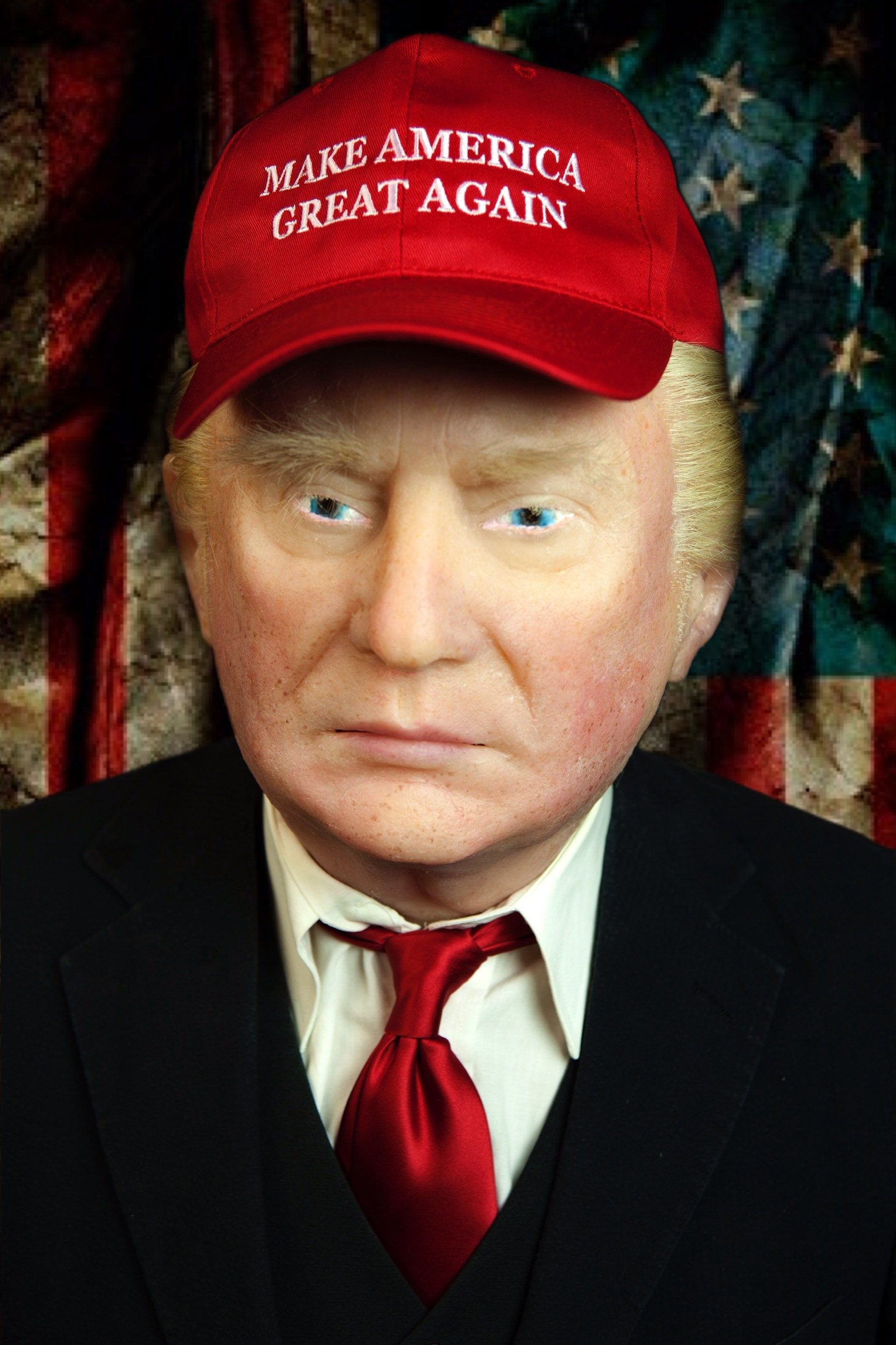 Handmade Donald Trump Silicone Mask, Realistic Halloween Mask - Etsy