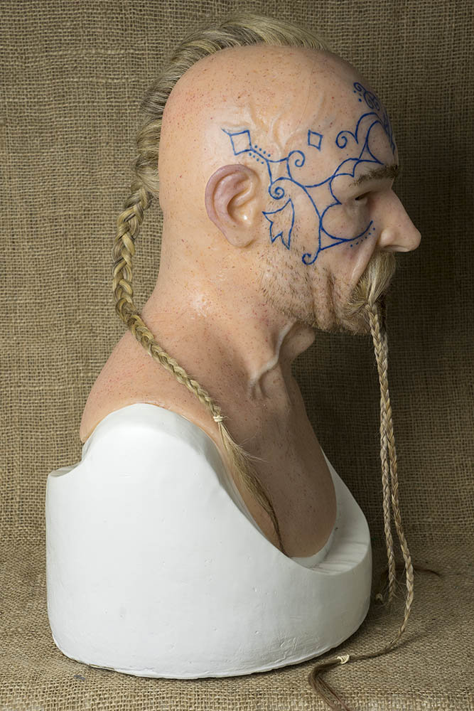 Halloween Silicone Mask Viking Man jarl NEW Hand Made, Pro High Quality ...