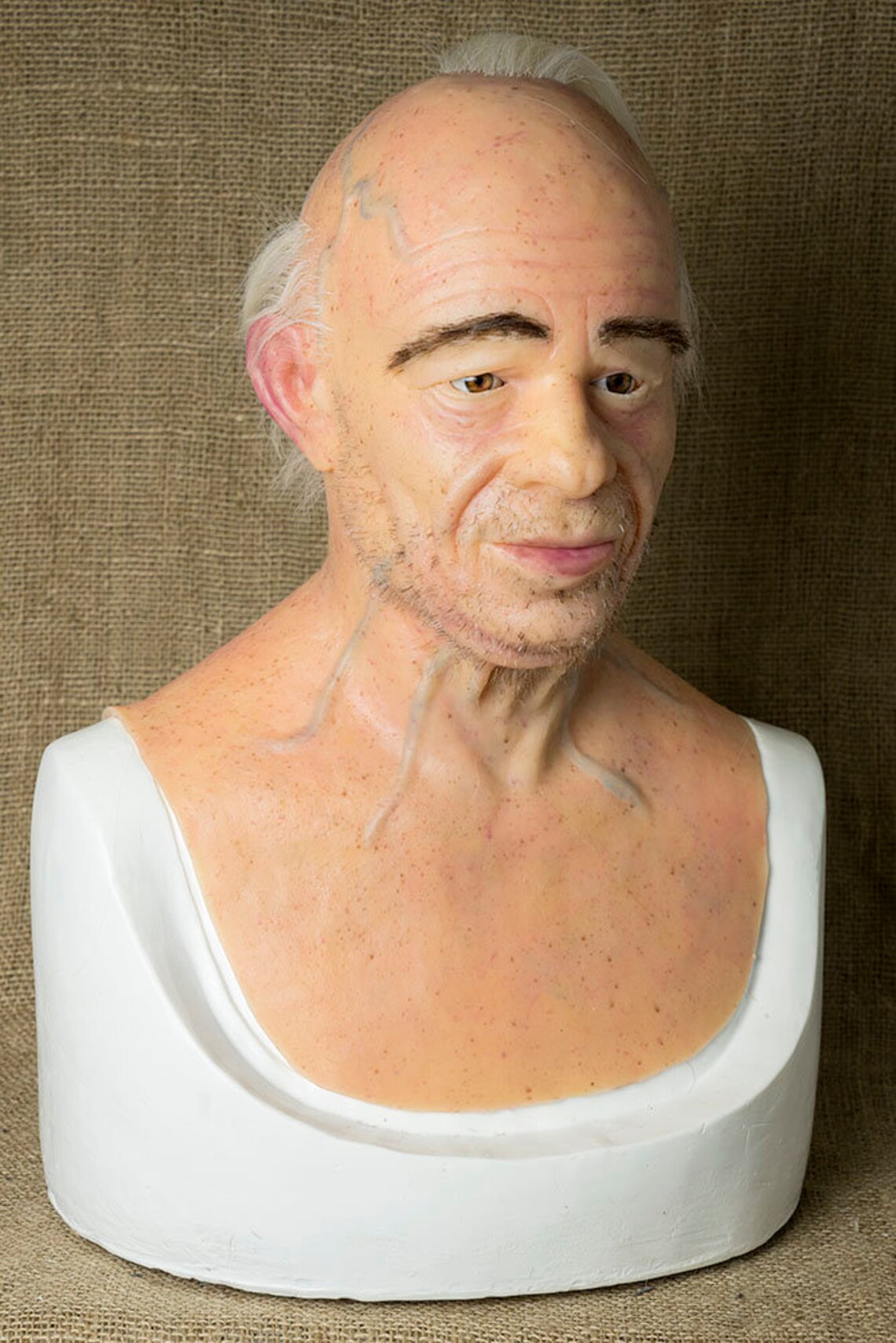 Silicone Mask Old Man Frank Halloween Custom Mask Terrifically