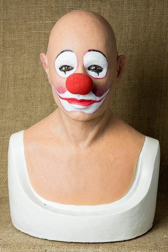 Silicone Mask clown Ron Halloween Quality Pro | Etsy
