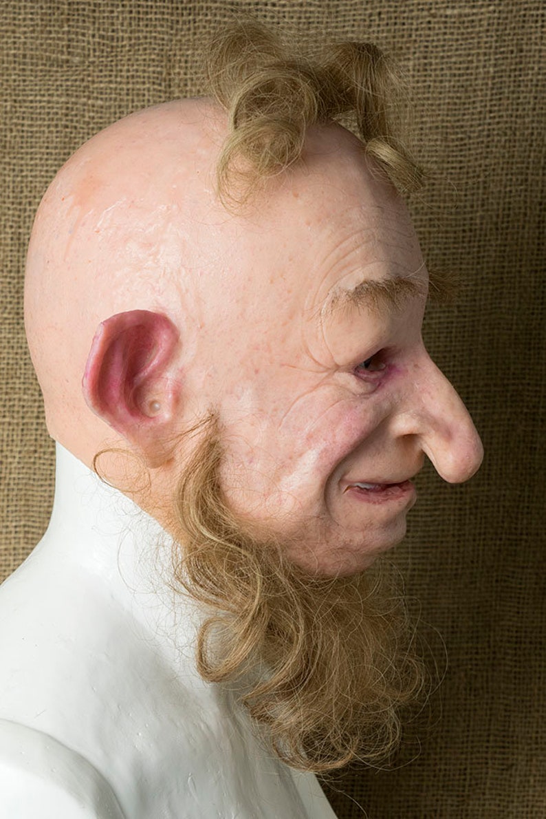 Halloween Silicone Mask "dwarf Noisy" , NEW Hand Made, Pro High Quality ...