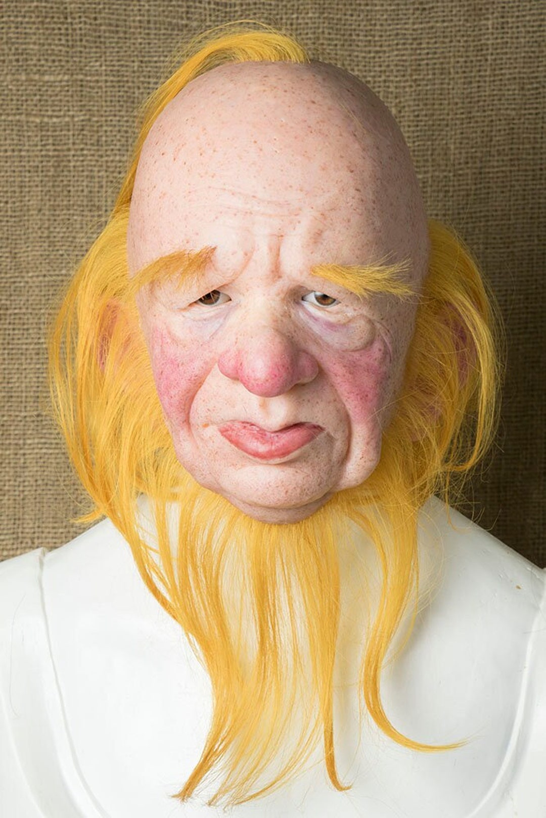 Silicone Mask "dwarf Sleepy" Halloween, NEW Hand Made, Pro High Quality ...