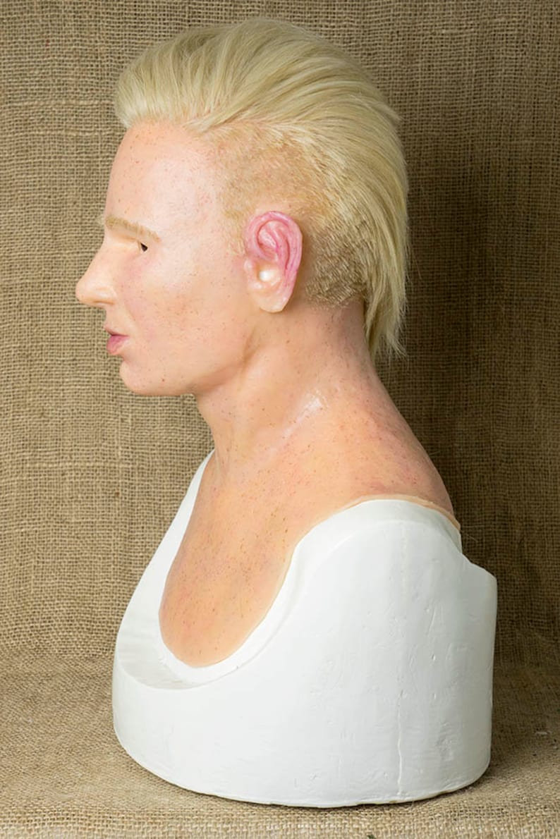 Realistic Silicone Mask: Young Man "hans" - Handmade Halloween Mask - Etsy