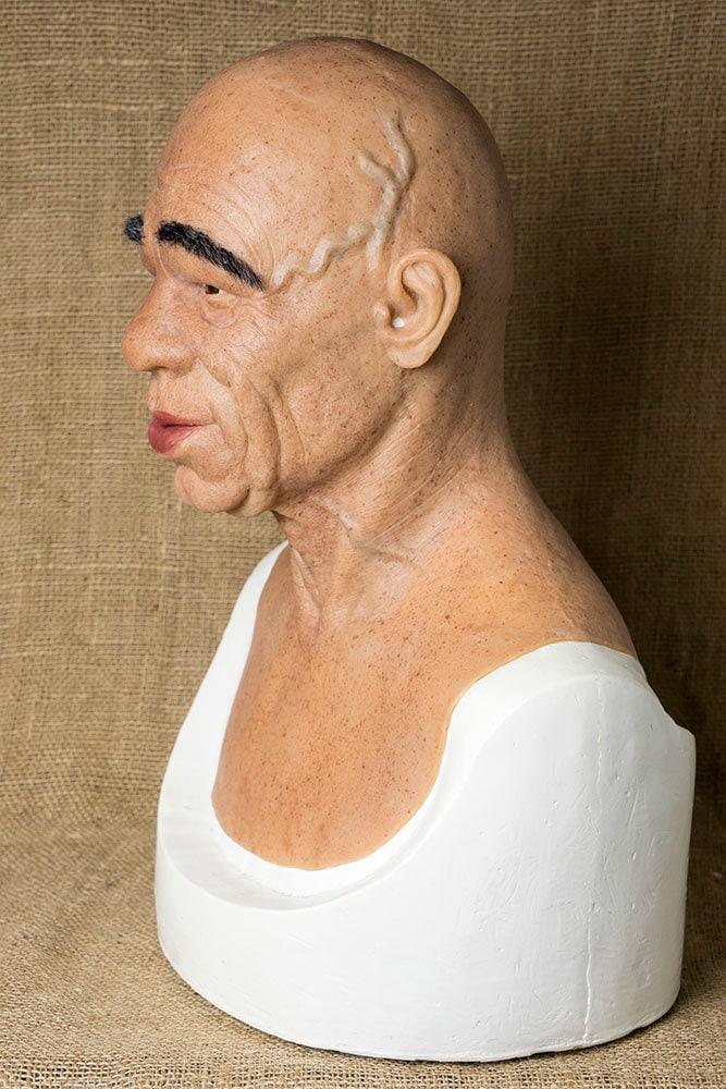 Realistic Hand Made Silicone joseph Ii Mask by the Masker, Old Man ...