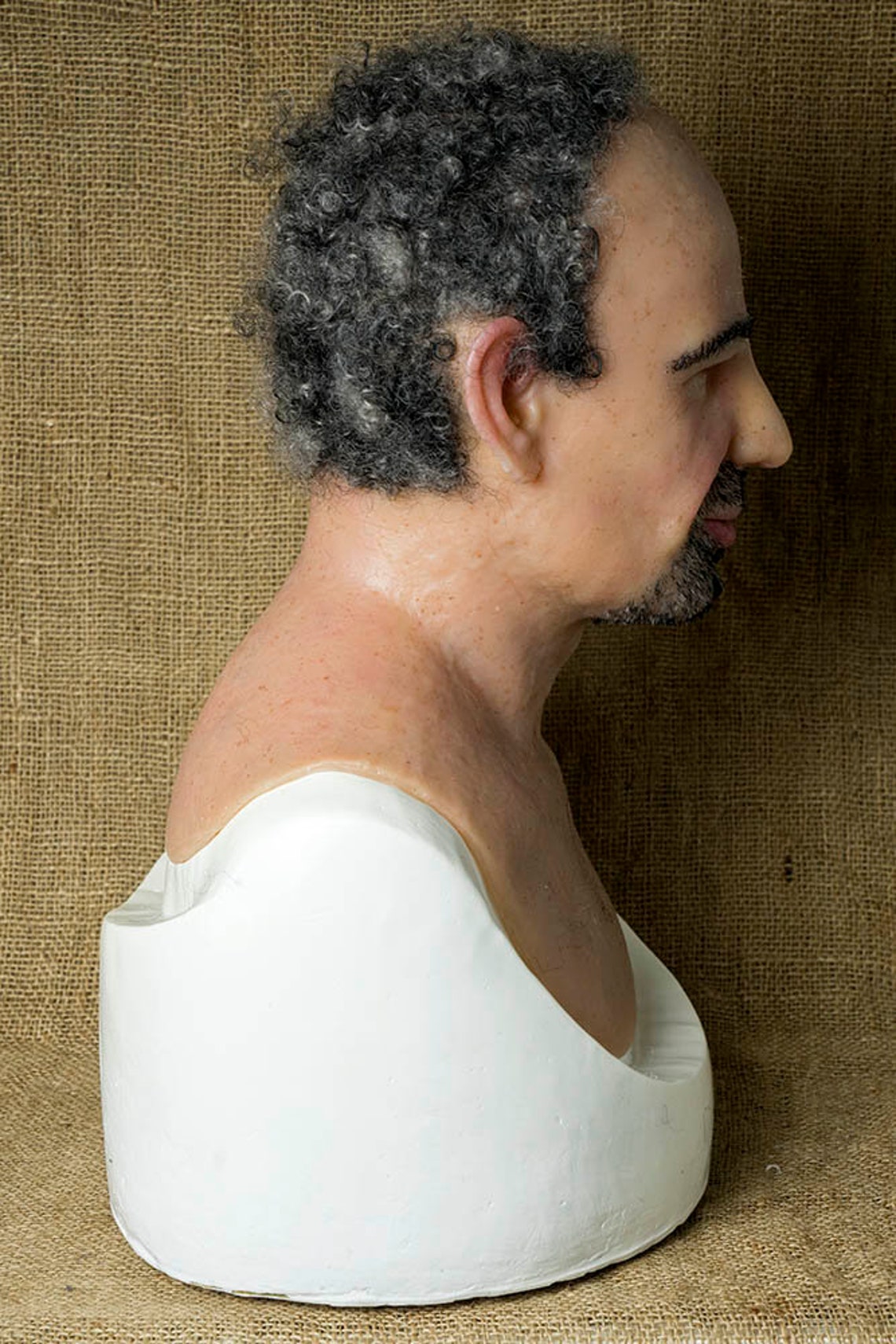 Realistic Hand Made Silicone nigel Mask by the Masker, Old Man, Hand ...