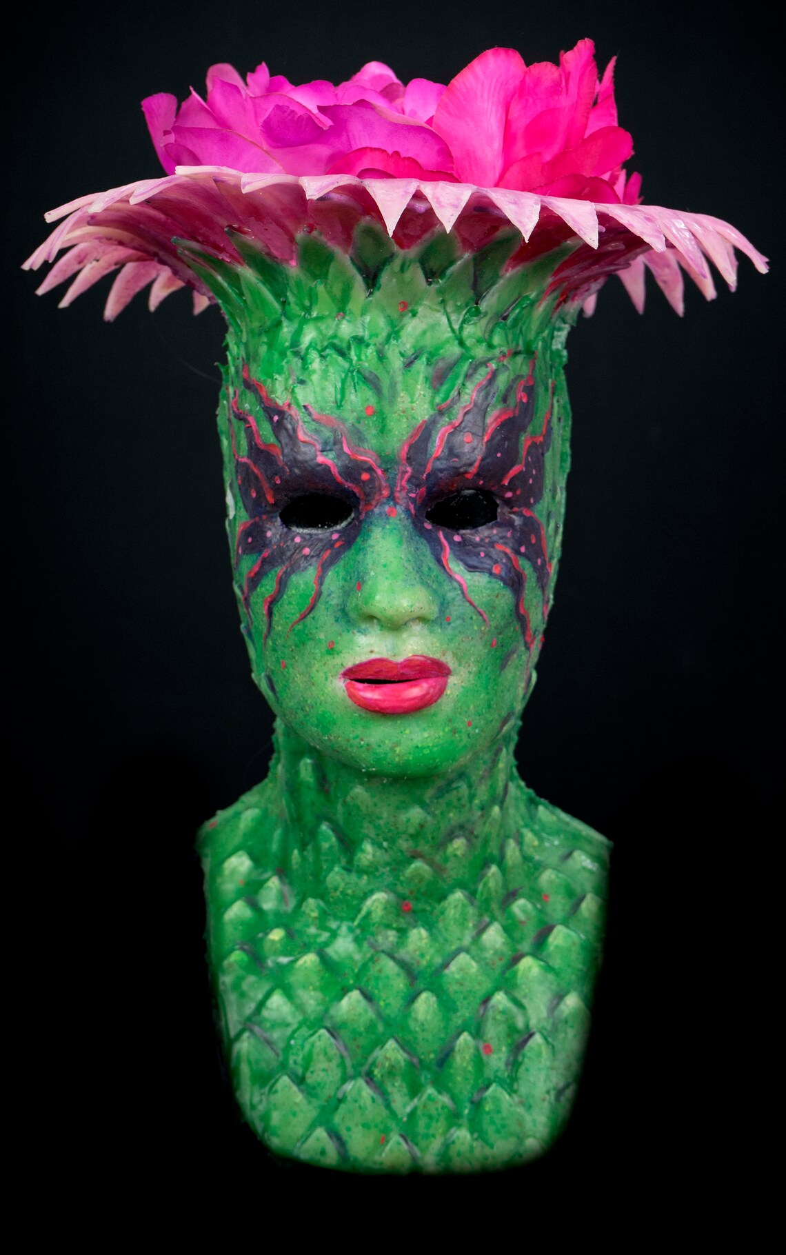 Halloween Silicone Mask flower Princess NEW Hand - Etsy