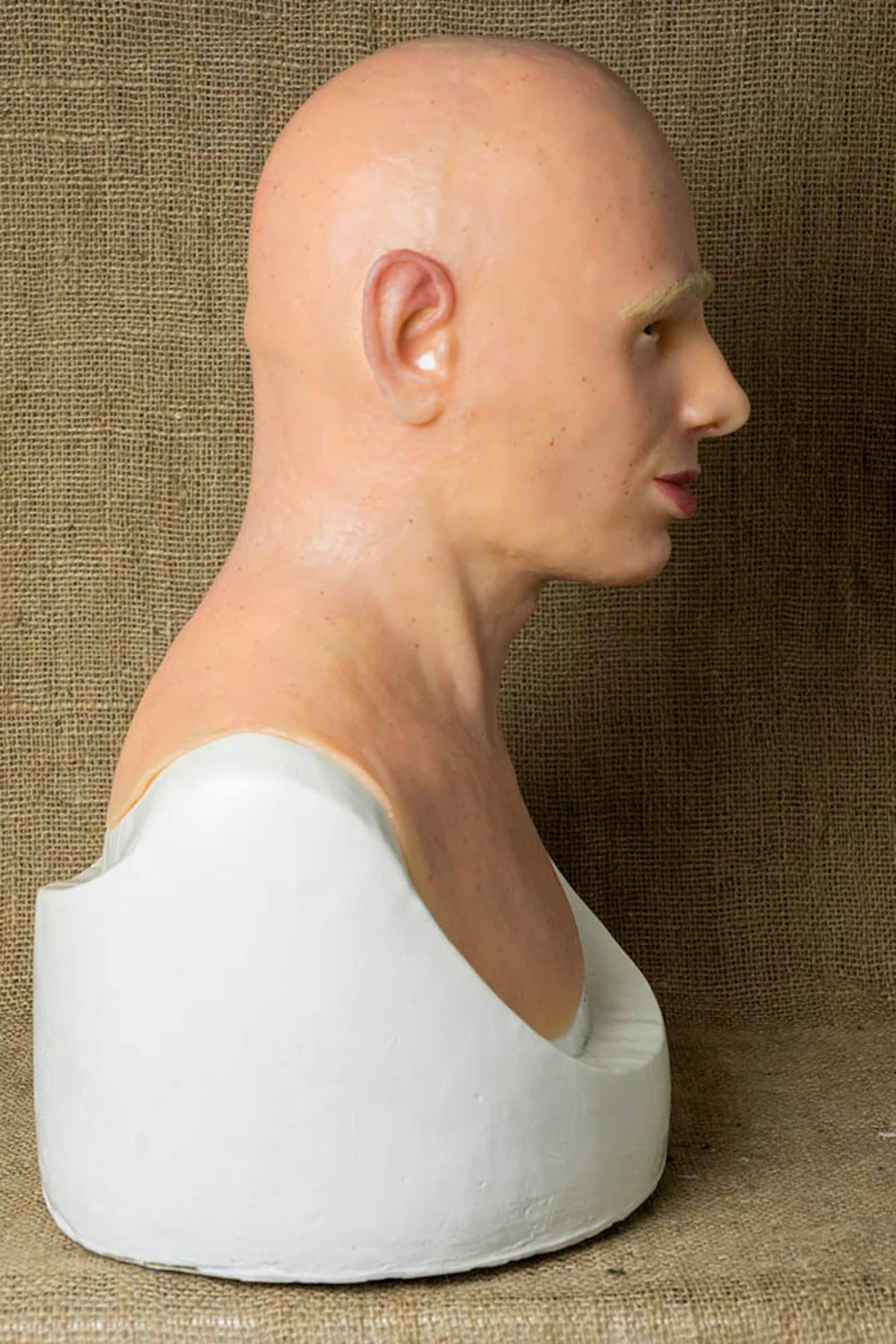 Handmade Realistic Silicone Mask: Young Man "hans", Pro Quality - Etsy