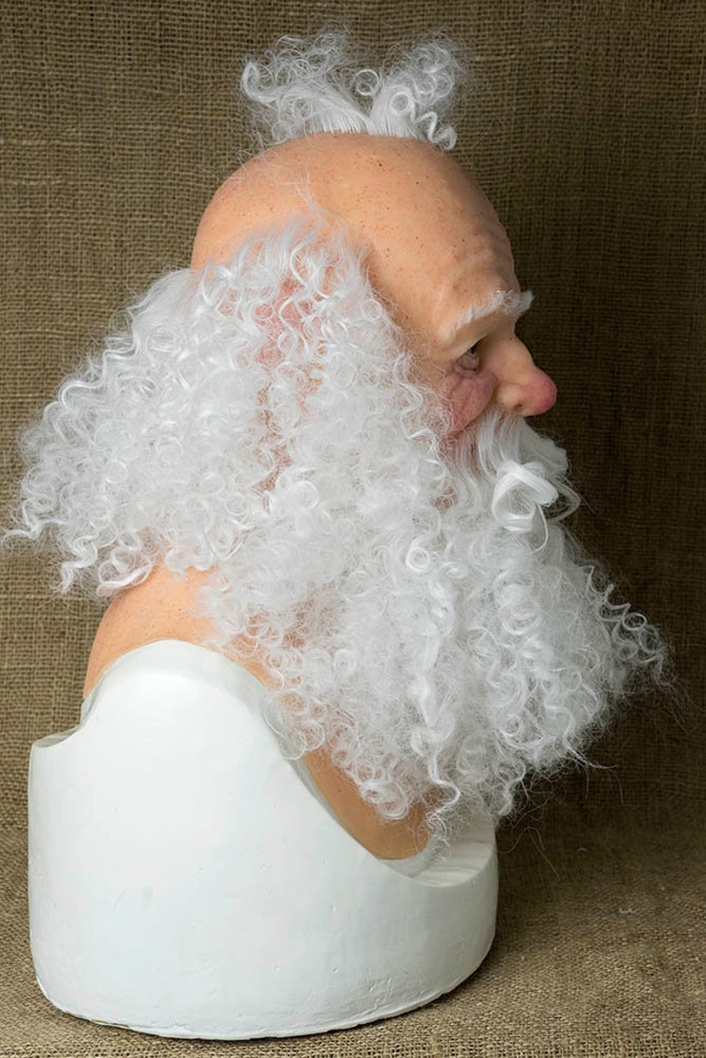 Silicone Mask "santa Claus" NEW Hand Made, Pro High Quality, Unique ...