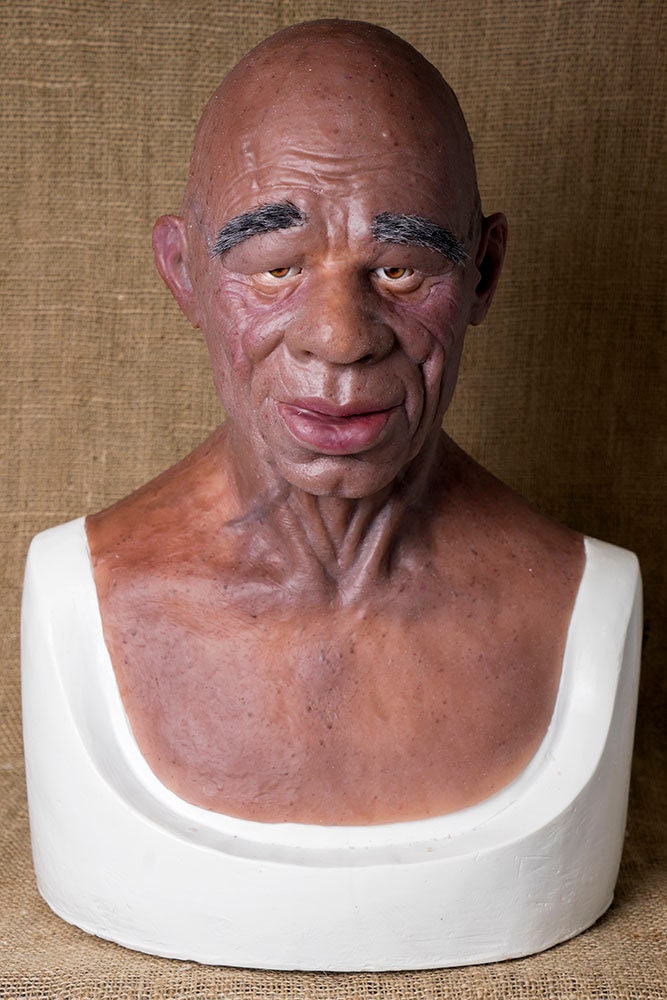 Realistic Hand Made Silicone joseph Mask by the Masker, Old Man, Hand ...