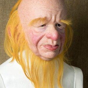 Silicone Mask "dwarf Sleepy" Halloween, NEW Hand Made, Pro High Quality ...