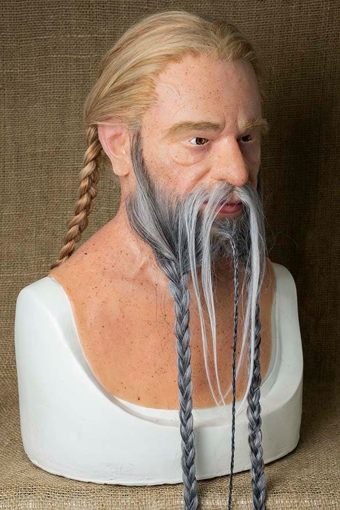 Halloween Silicone Mask viking Eirik NEW Hand Made, Pro High Quality ...