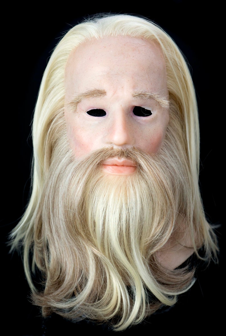 Handmade Silicone Mask "dave": Realistic Halloween Mask - Etsy