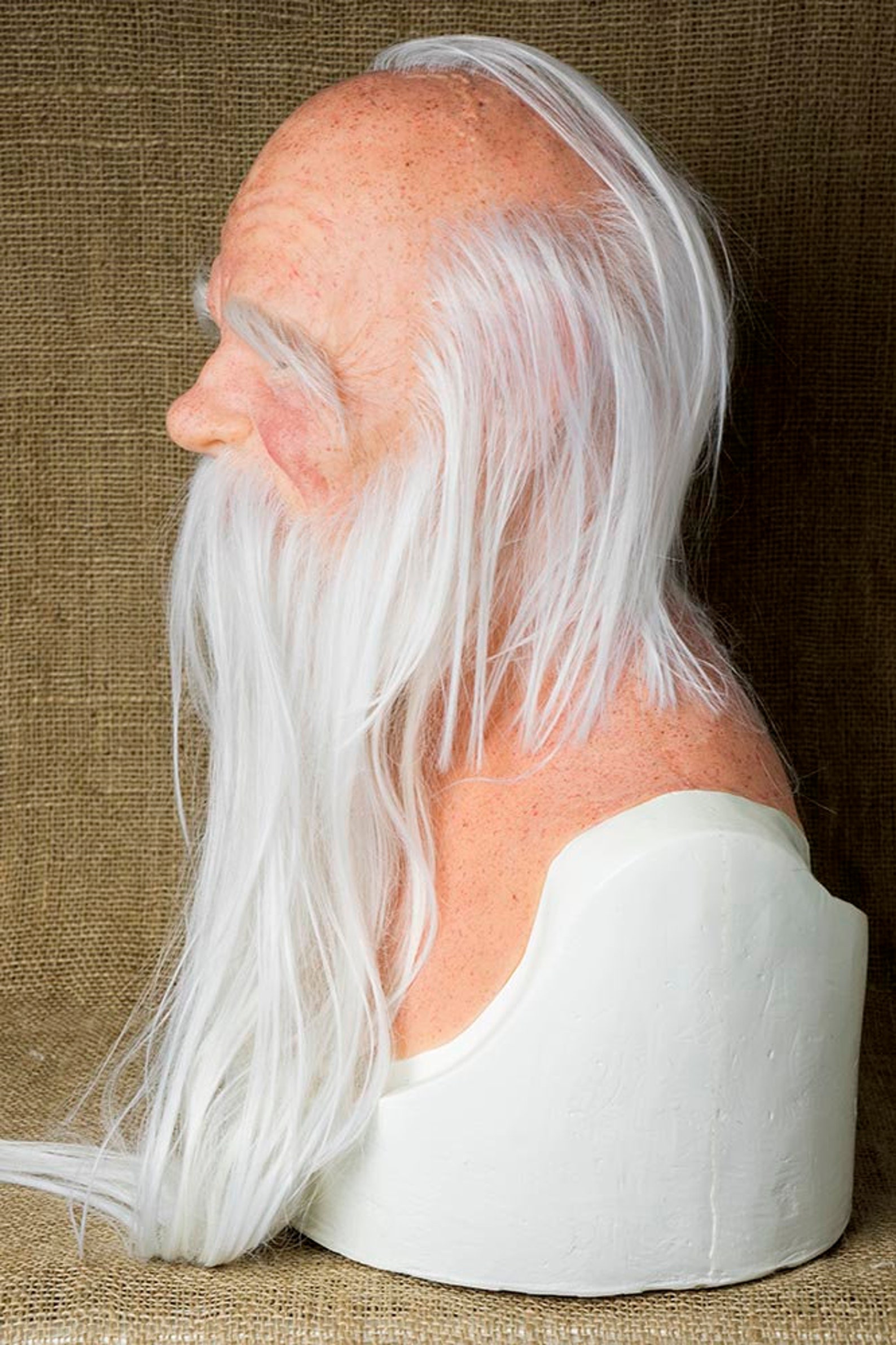 Handmade Silicone "old Wizard" Mask: Realistic Halloween Costume - Etsy