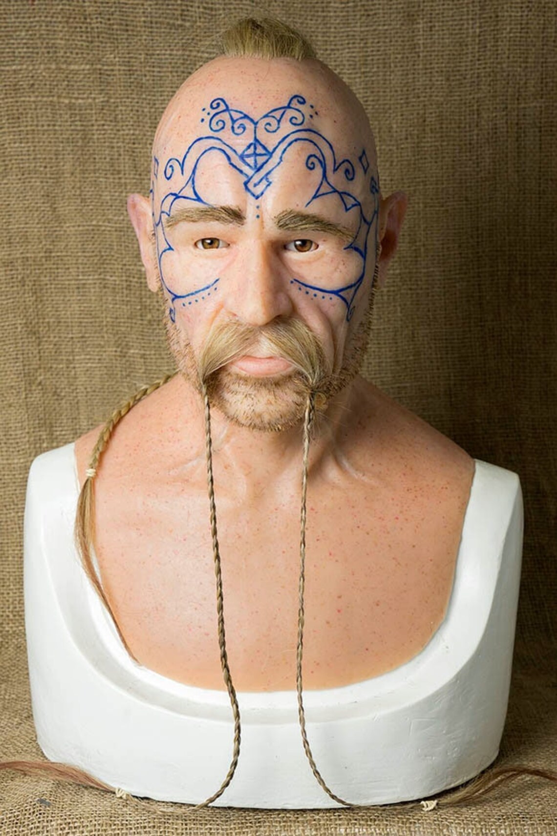 Halloween Silicone Mask Viking Man jarl NEW Hand Made, Pro High Quality ...