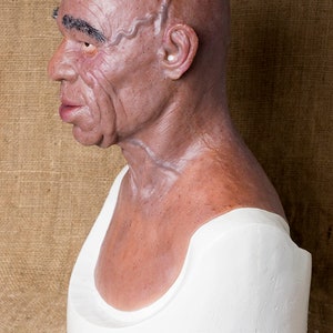 Realistic Hand Made Silicone "joseph" Mask by the Masker, Old Man, Hand ...