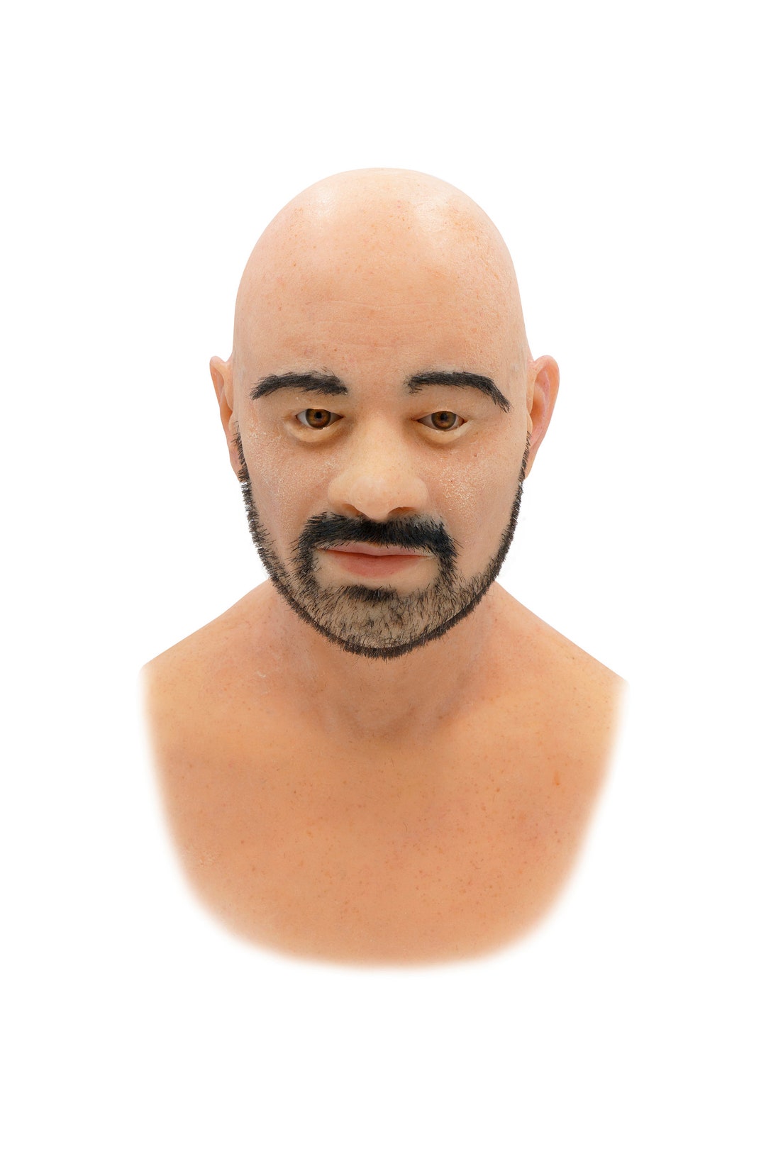 Realistic Hand Made Silicone "jose" Mask by the Masker, Old Man, Hand ...