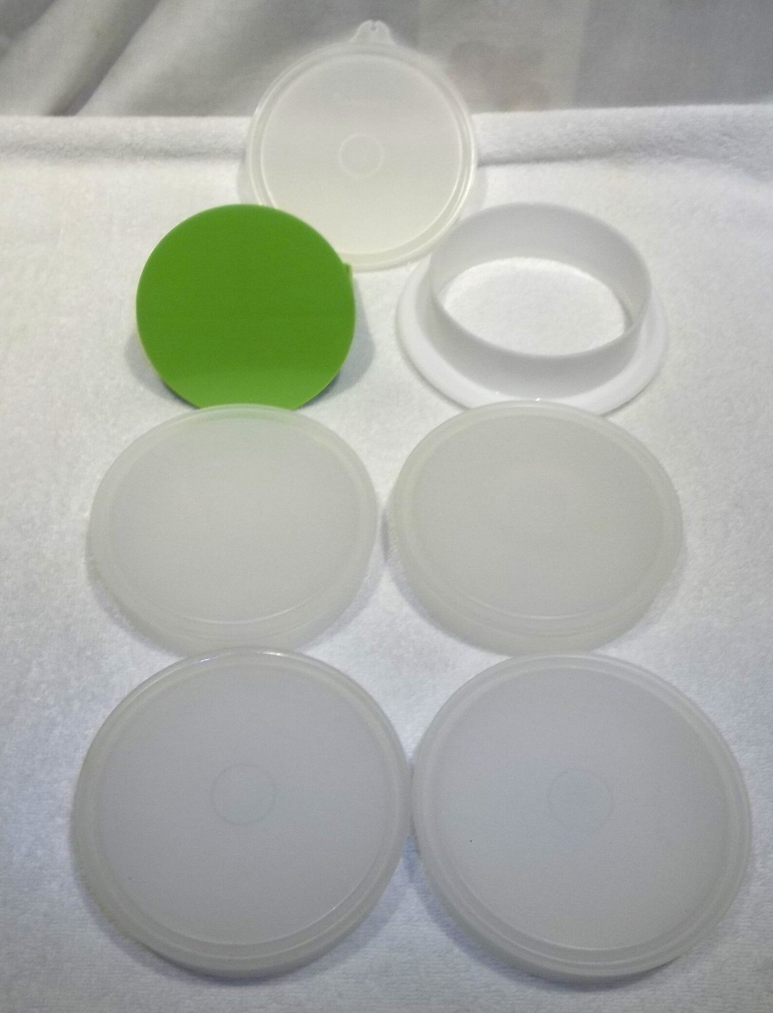 Jumbo Vintage Tupperware Hamburger Keepers Set 1/3 or 1/4 LB | Etsy