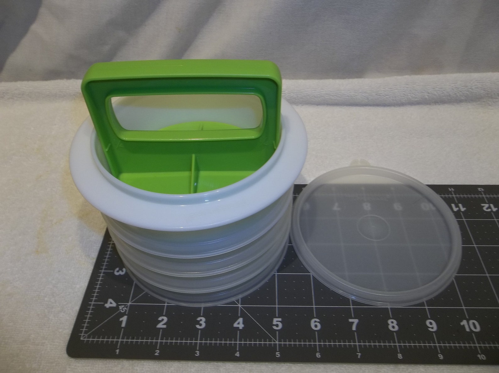 Jumbo Vintage Tupperware Hamburger Keepers Set 1/3 or 1/4 LB | Etsy