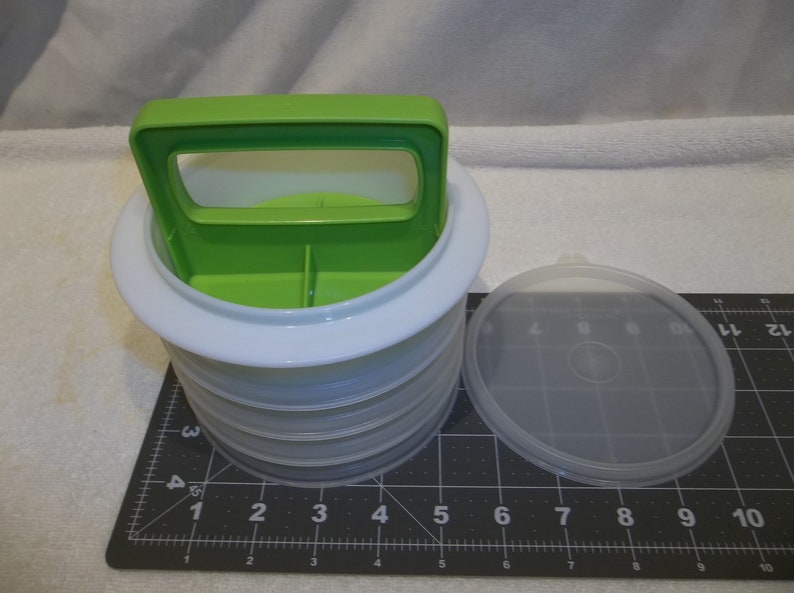 Jumbo Vintage Tupperware Hamburger Keepers Set 1/3 or 1/4 LB | Etsy