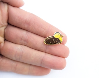 Rooster - Hard Enamel Pin in Gold - Etsy