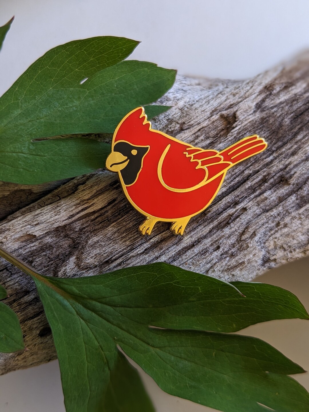Cardinal Hard Enamel Pin - Etsy