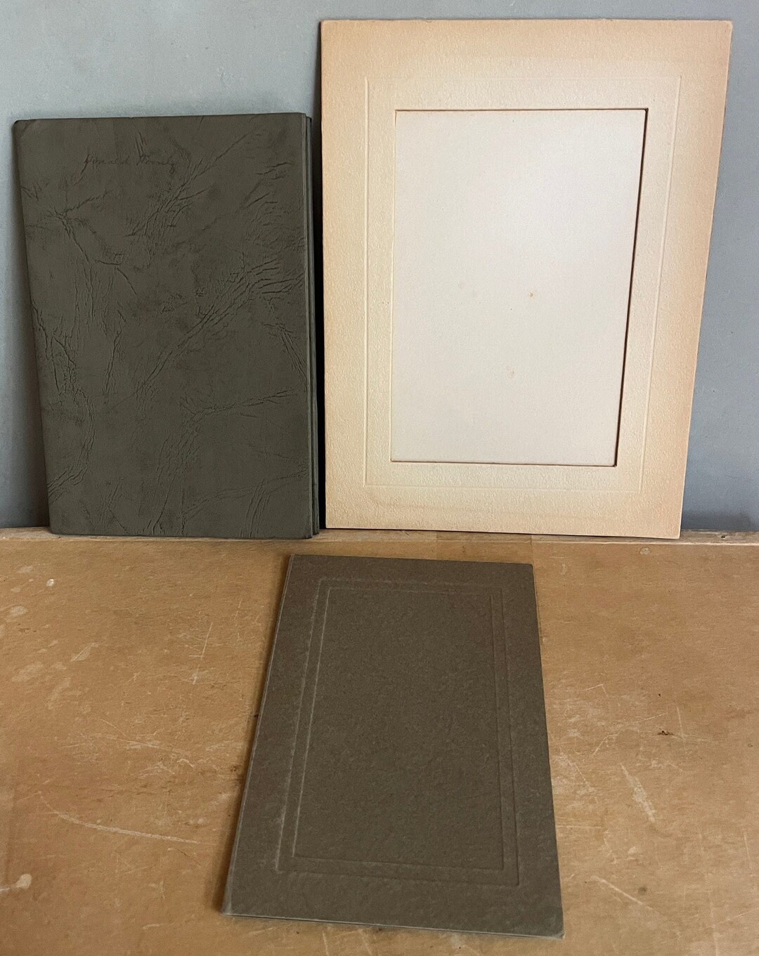 Three Early 1920s Cardboard Photo Frames - Etsy
