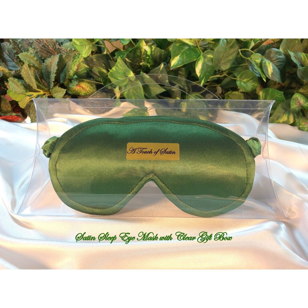 Sage Green Sleep Mask for Man or Woman. Gift for Airport Delays and ...