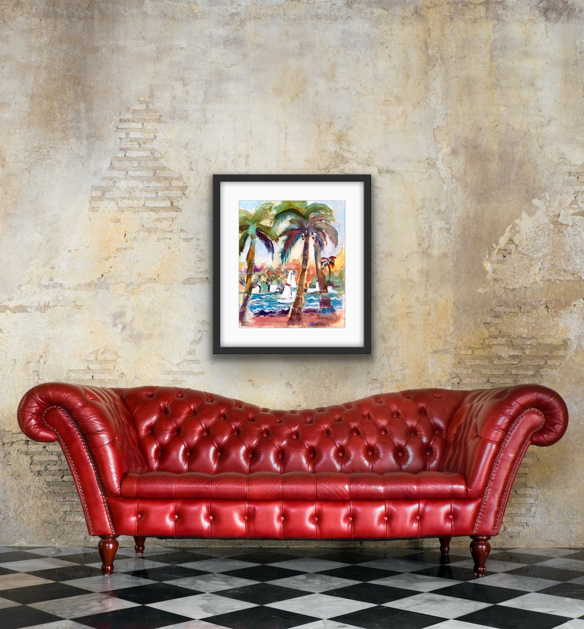 Anna Maria Island Sarasota Art Tropical Print Florida | Etsy UK