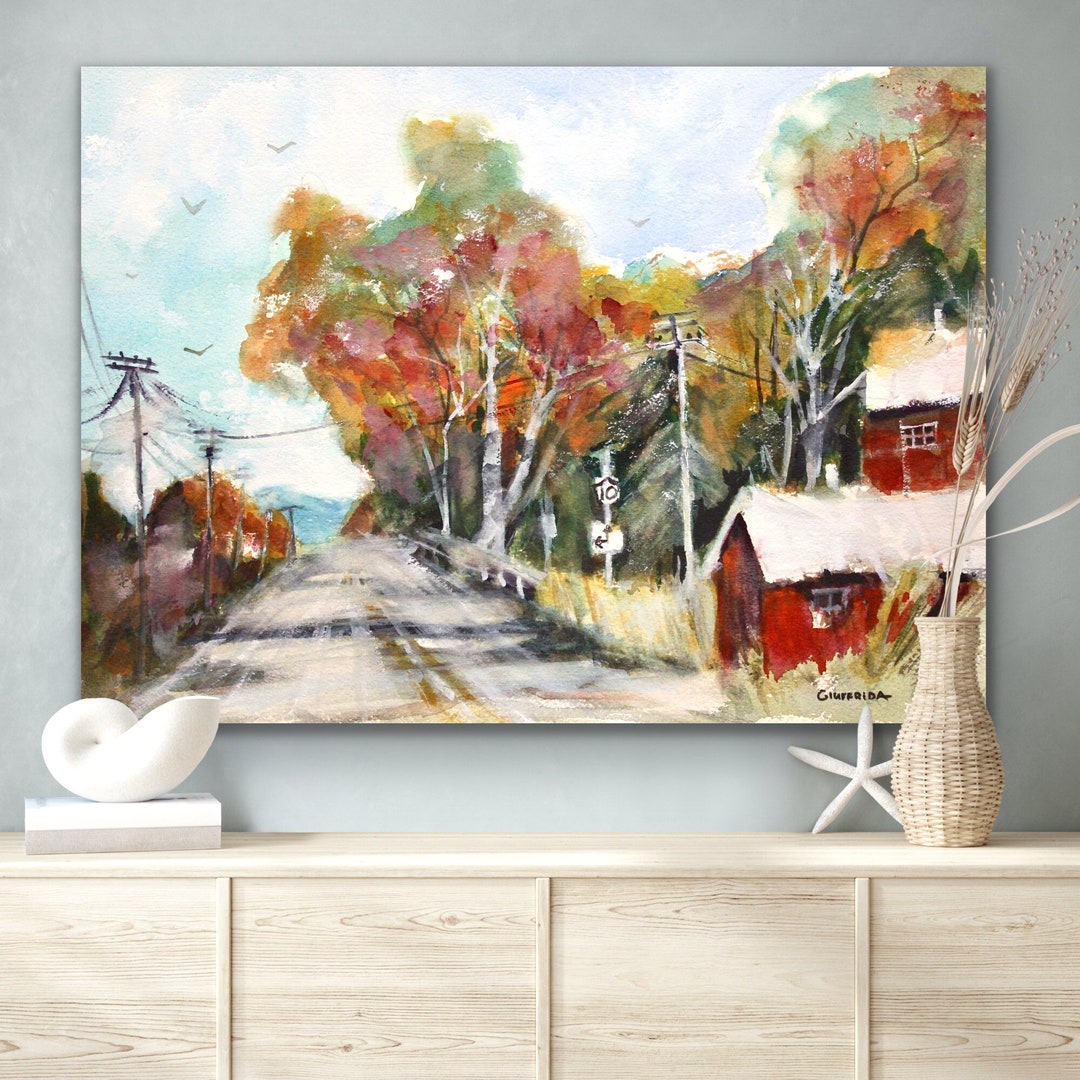 Country Road Prints, Rural Wall Decor, Farm Prints, Barn Art, Rural ...