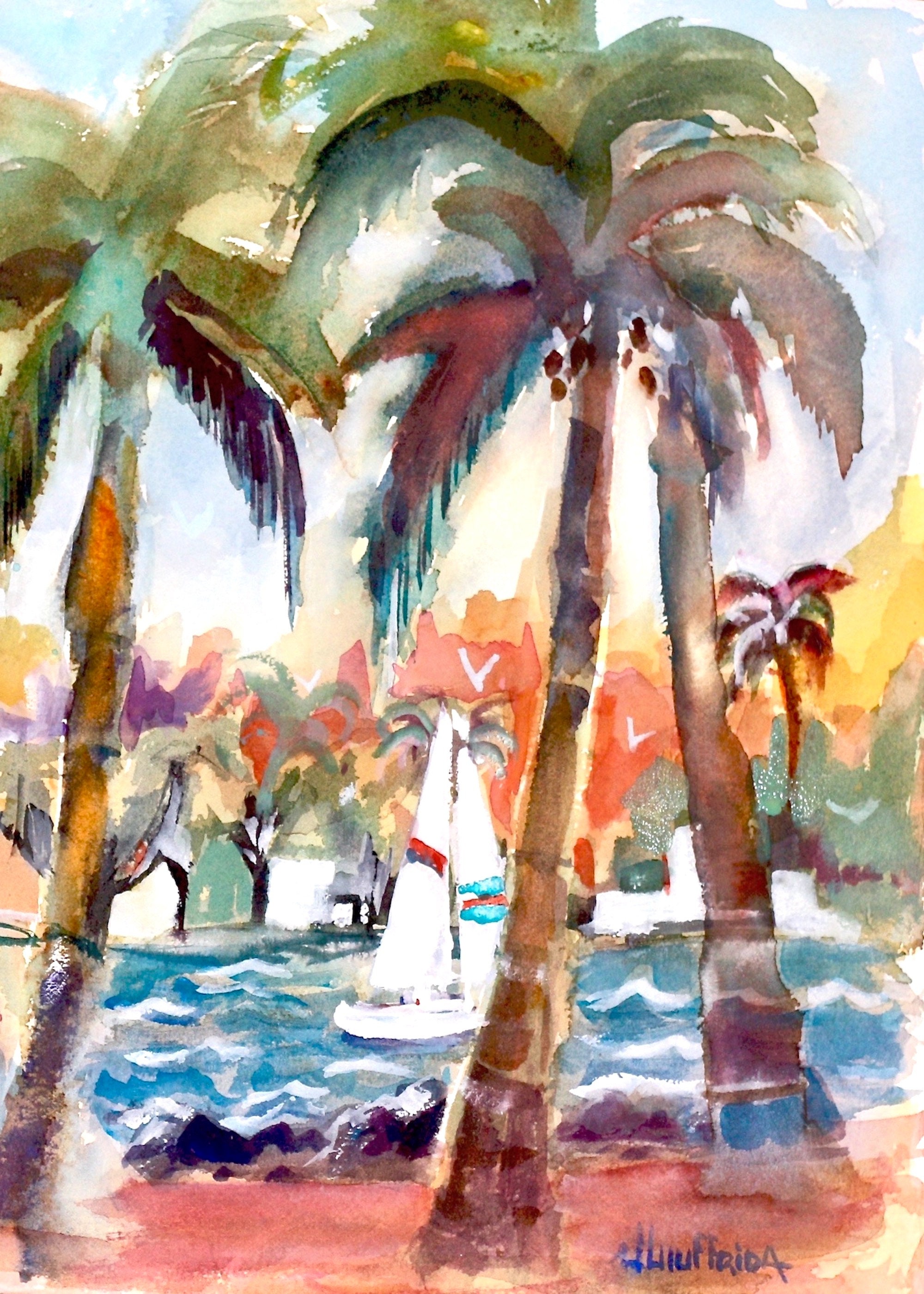 Anna Maria Island , Sarasota Art, Tropical Print, Florida Themed Art ...