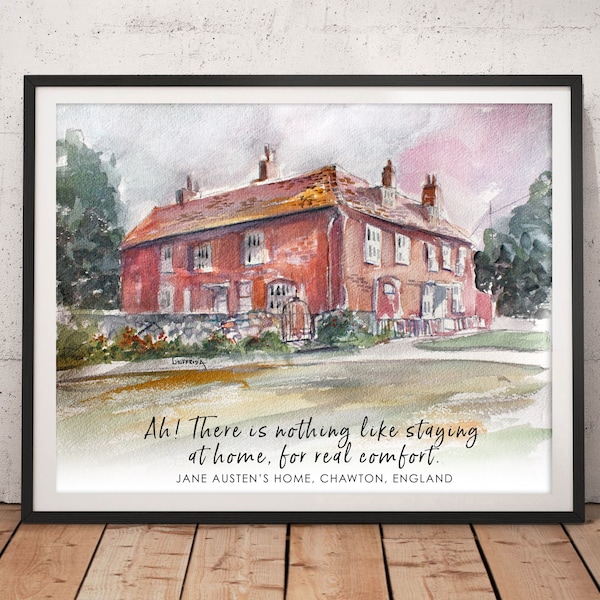 Jane Austen Poster - Etsy