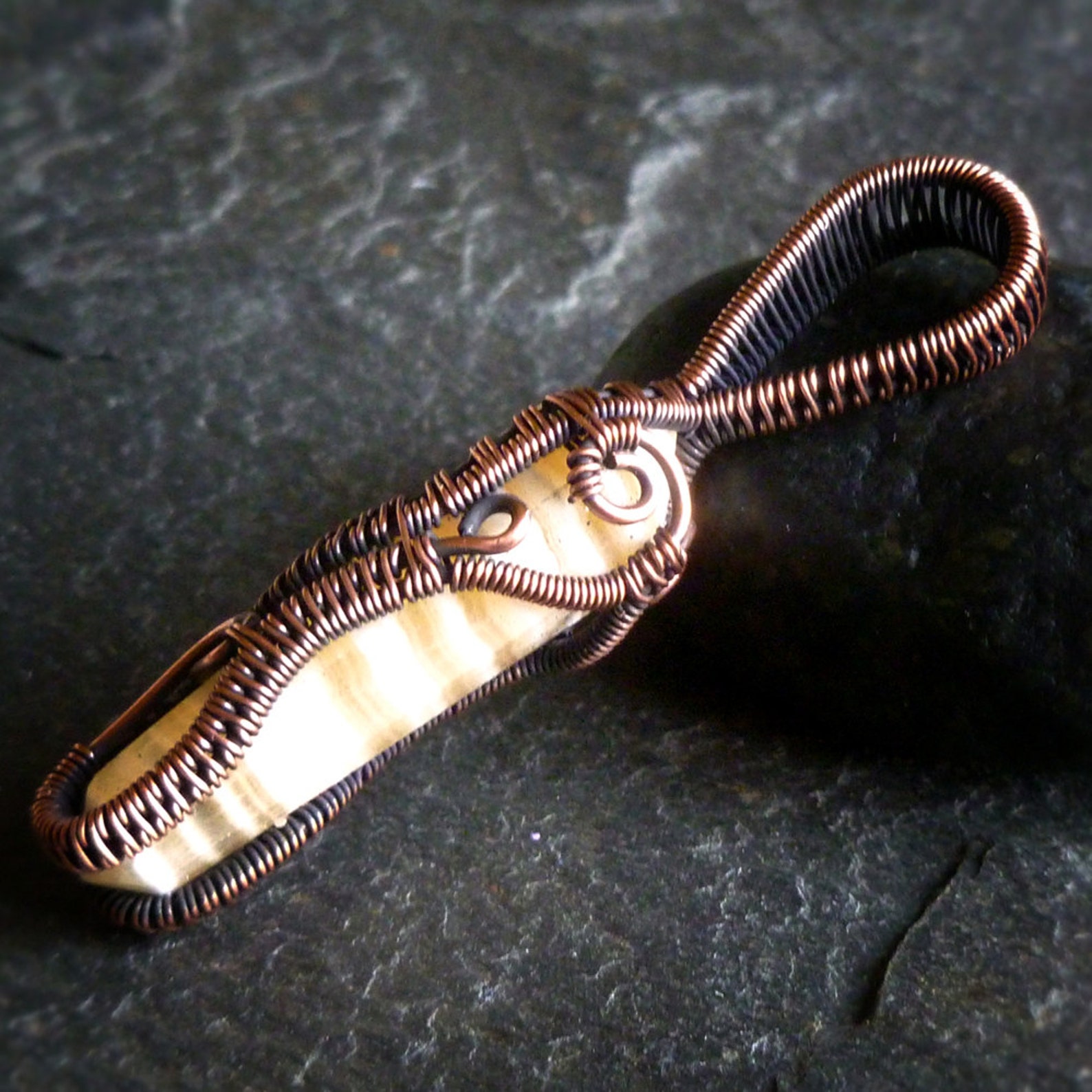 TUTORIAL Ornamental Cage Wrap Pendant Lesson Wire - Etsy Australia