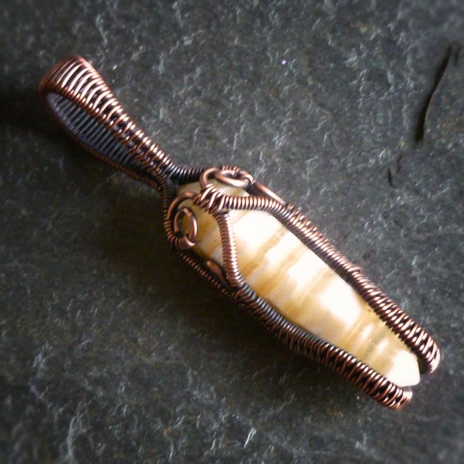 TUTORIAL Ornamental Cage Wrap Pendant Lesson Wire - Etsy Australia