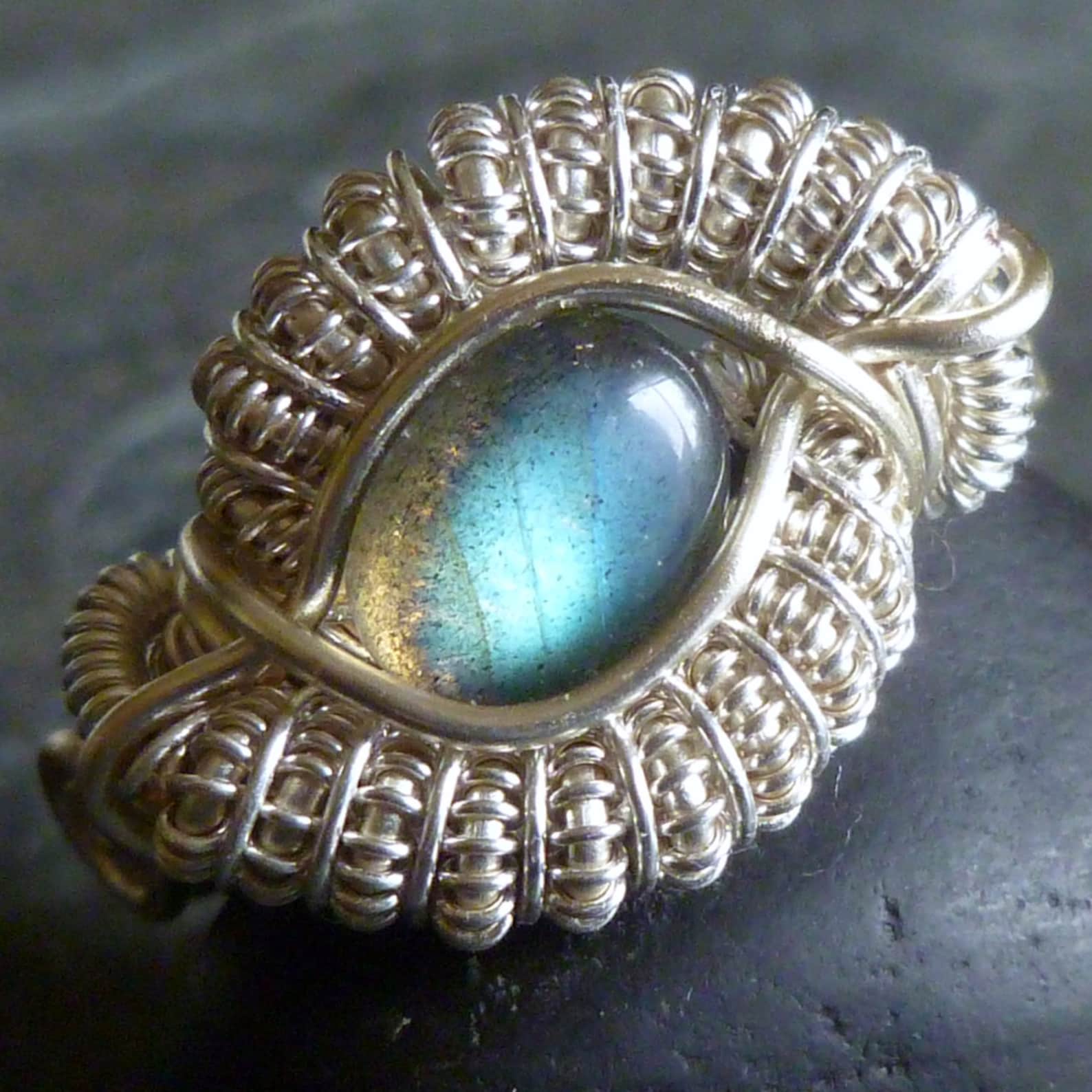 TUTORIAL Dragon Eye Ring Wire Wrapped Class Jewelry - Etsy