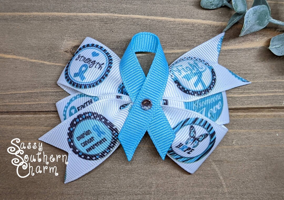 Ovarian Cancer Awareness Pin, Awareness Pin, Teal Awareness, - Etsy
