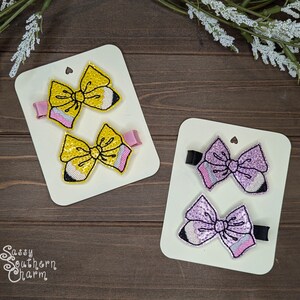 Coquette Pencil Bows, Back to School Bows, First Day of School Bows ...