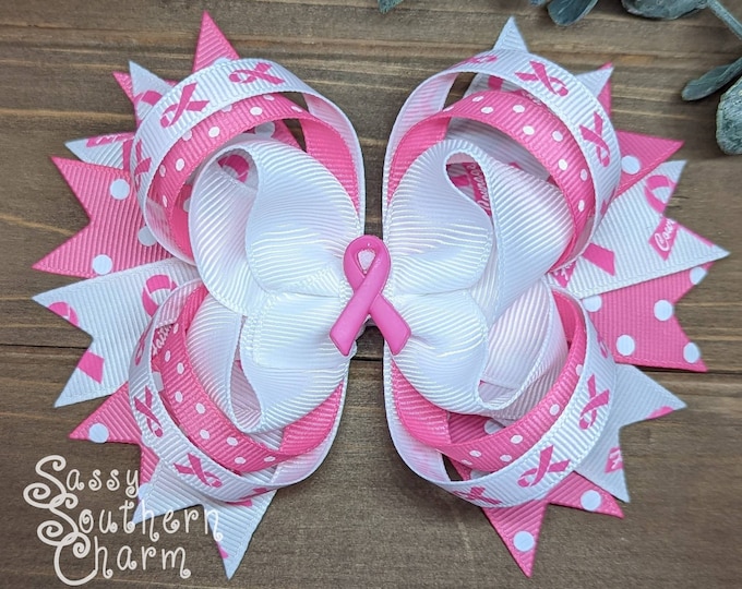 Breast Cancer Awareness Bow, Breast Cancer Support, Breast Cancer Walk ...