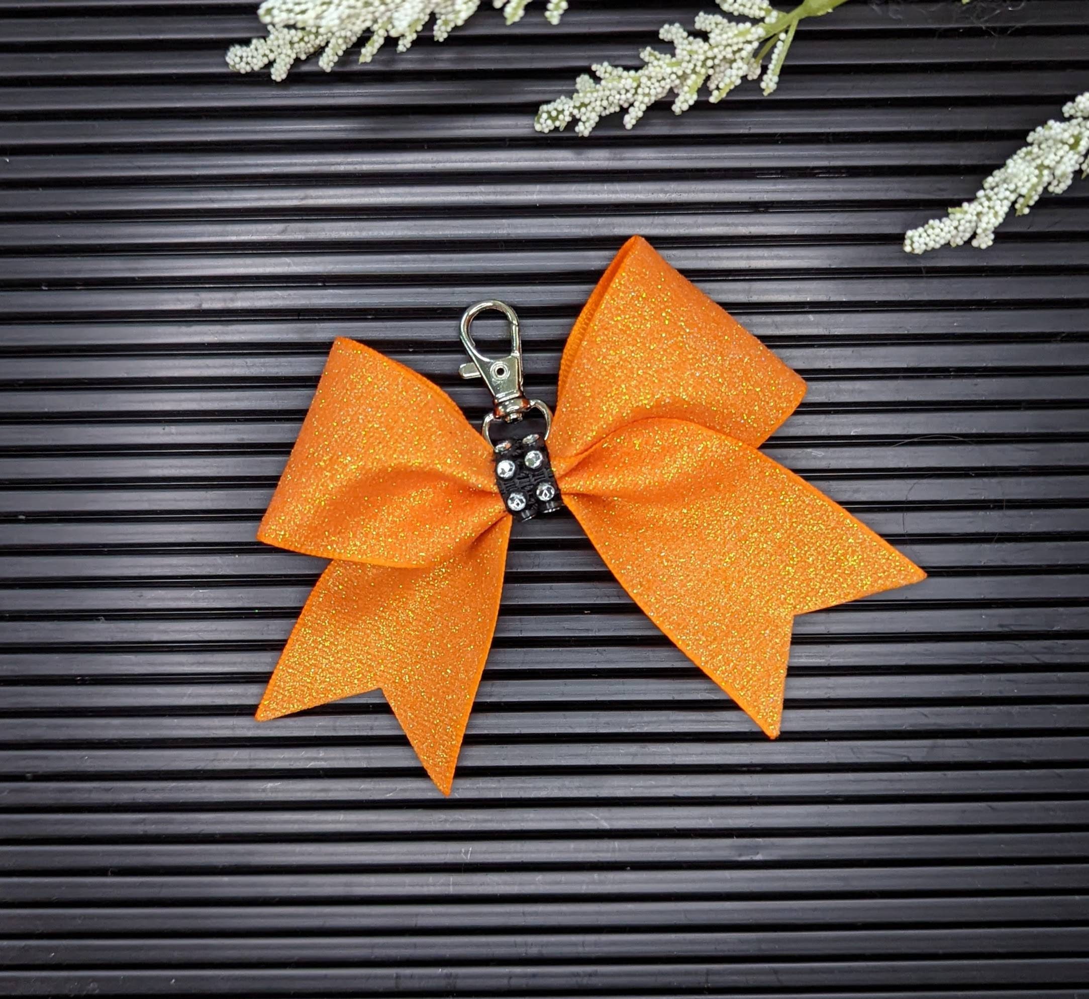 Mini Cheer Bow Keychain, Cheerleader Gift, Cheer Key Chain, Cheer Bag ...