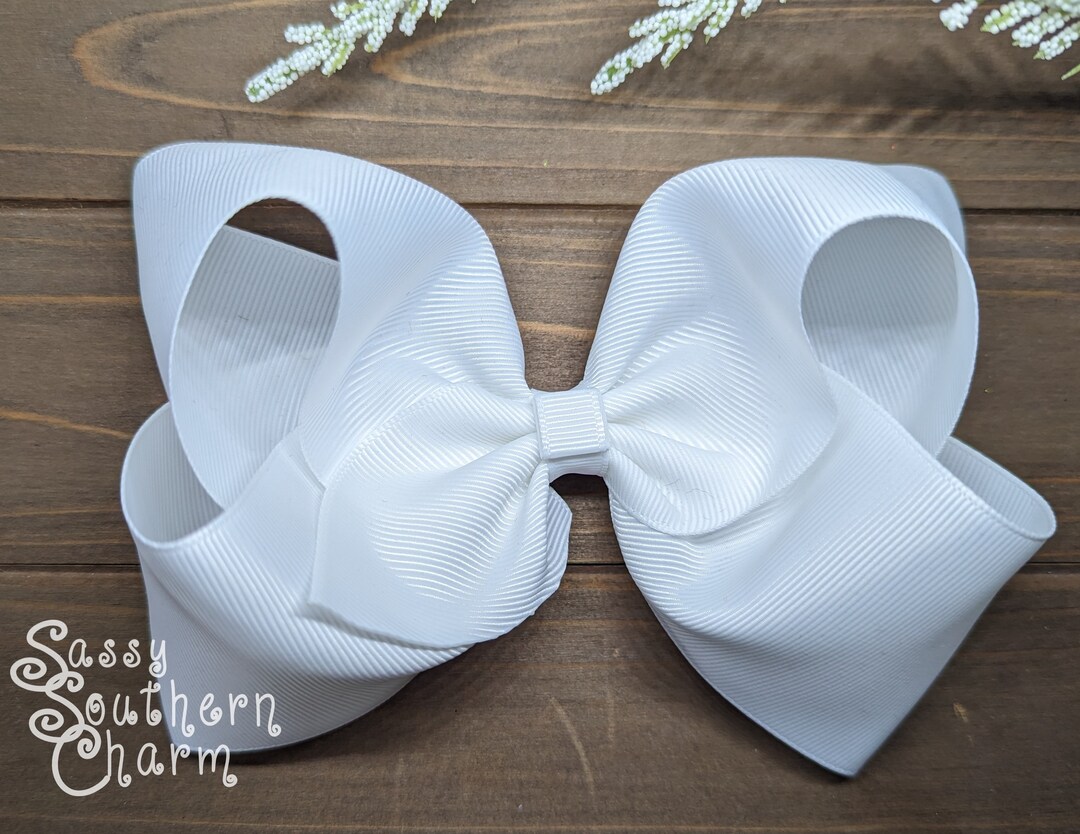 5.5" Boutique Bow, 7 Colors, Interchangeable Bow, Build Your Bow, Large ...