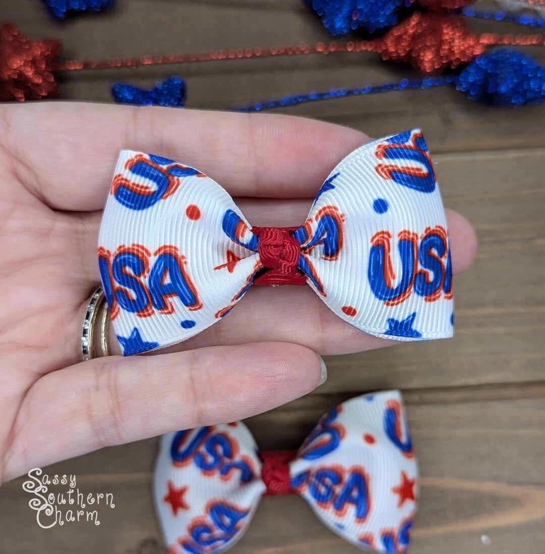 USA Bows, July 4th Bows, Military Bows, Micro Bows, Pigtail Bows ...