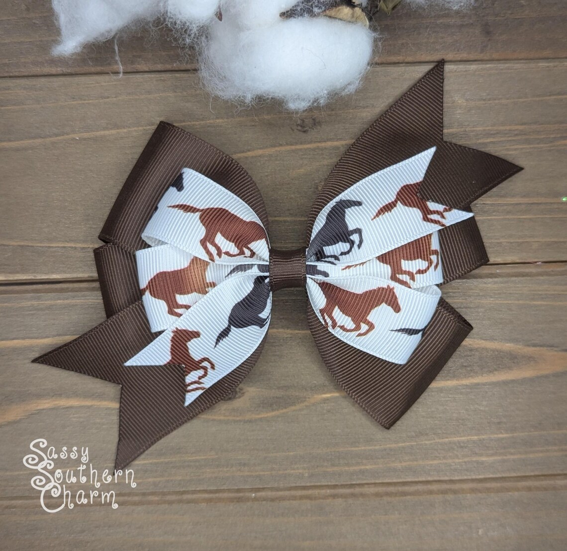 Horse Bow, Equestrian Bow, Horse Lover, Horse Accessories, Country Girl ...