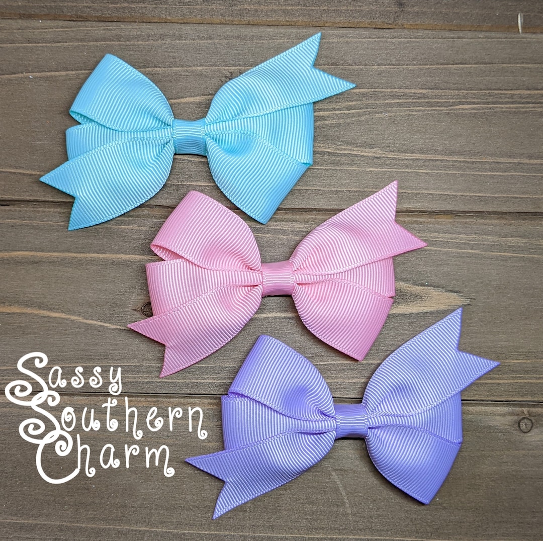 Solid Hair Bows, Small Solid Bows, Mini Hair Bows, Small Hair Bows ...