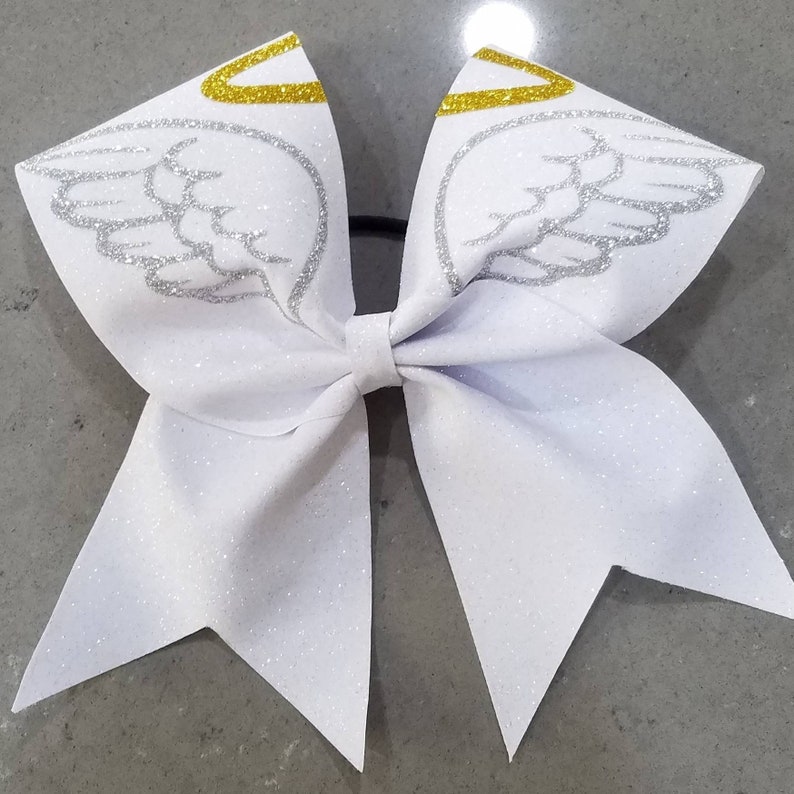 Angel Cheer Bow | Etsy