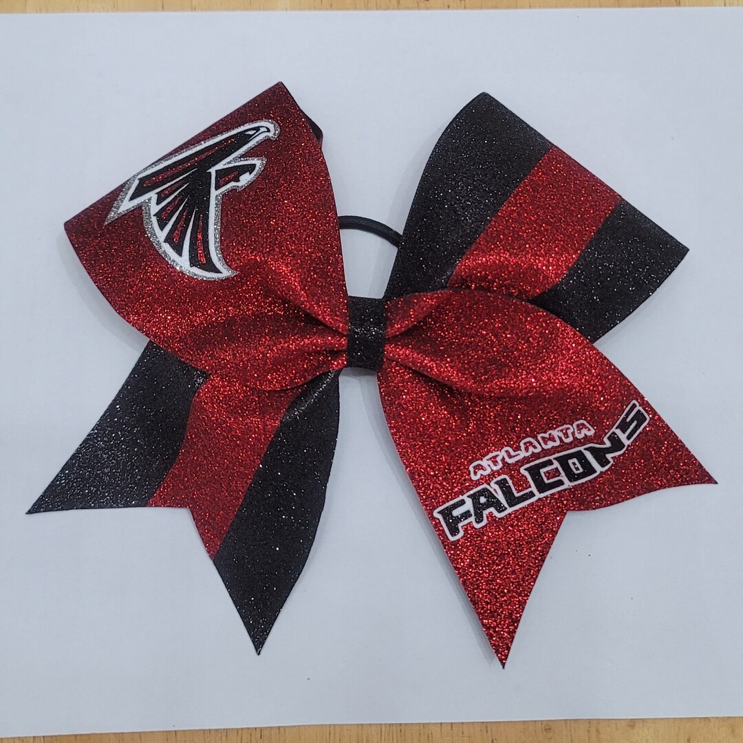 Falcons Cheer Bow - Etsy