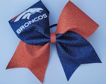 Denver Headwrap Broncos Bronco Football Baby Headband, Toddler Bows Big ...