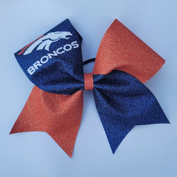 Orange Cheer Bow - Etsy