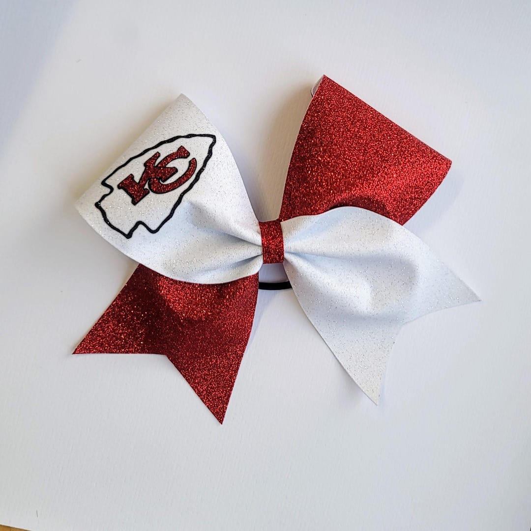 Kansas City Chiefs Cheer Bow - Etsy